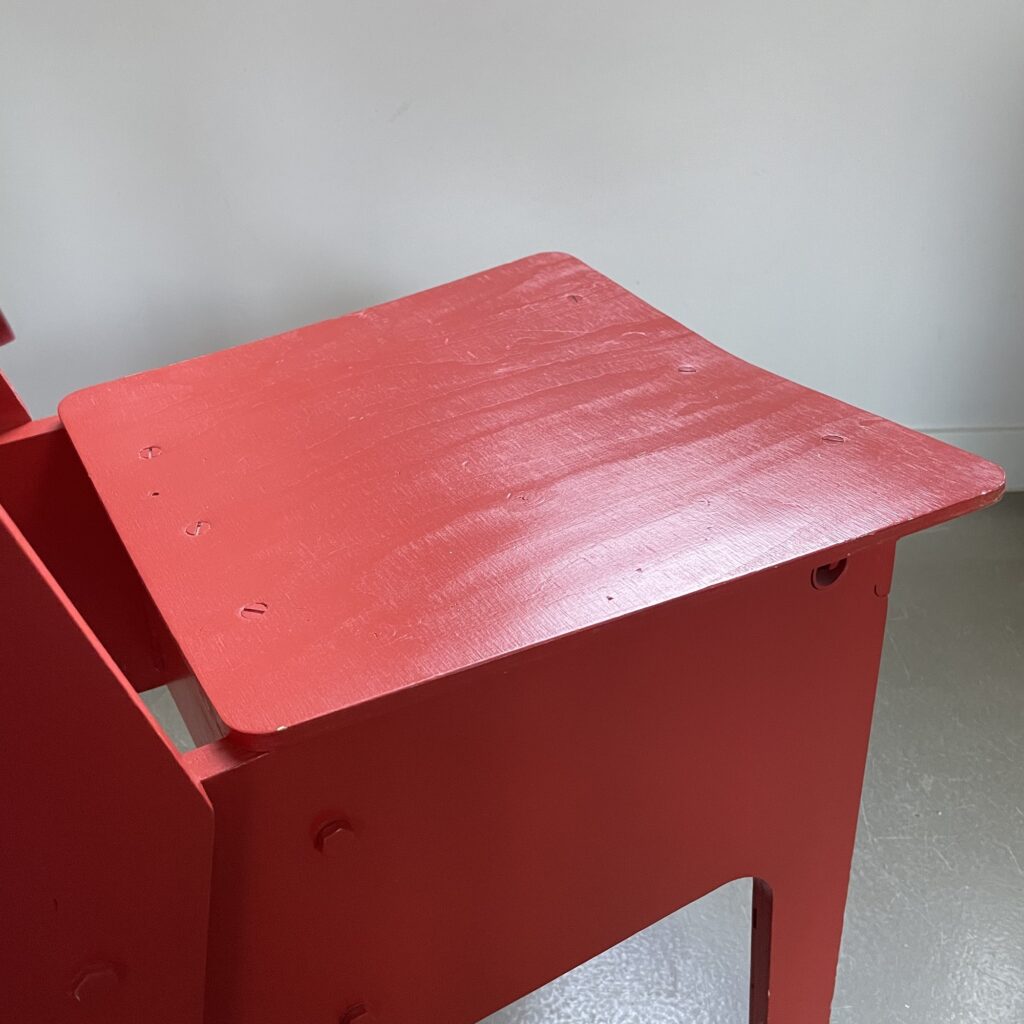 "Crisisstoel" (crisis chair) design & production Piet Hein Eek, The ...