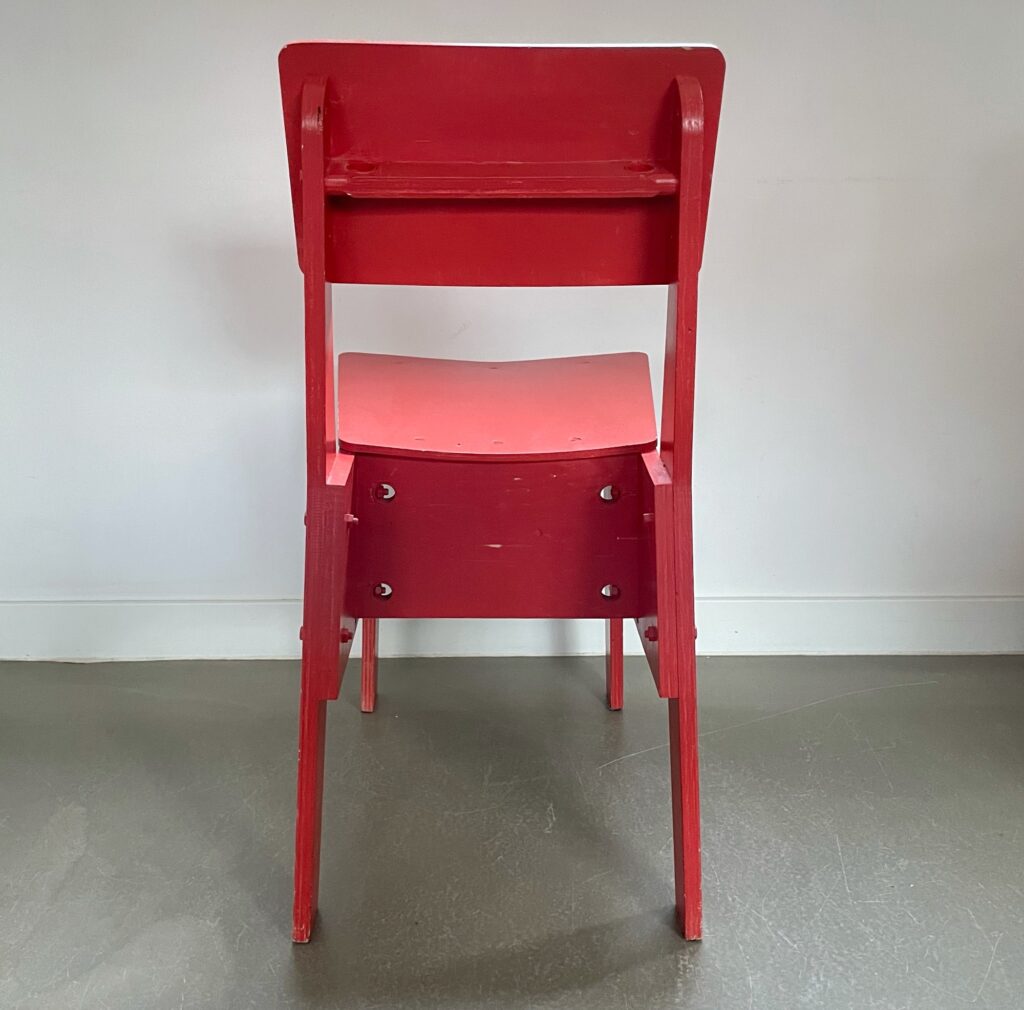 "Crisisstoel" (crisis chair) design & production Piet Hein Eek, The ...