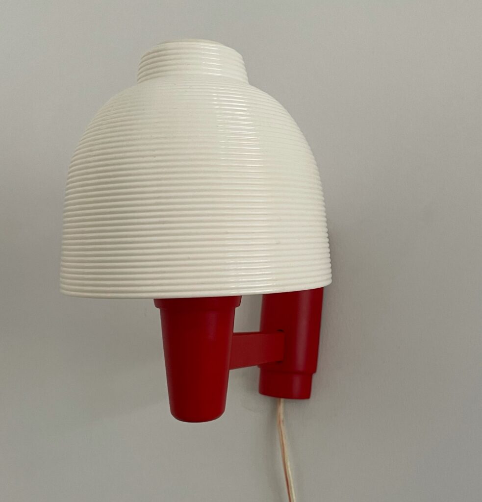 Rare Rotaflex wall light, 1960s Studio Tout