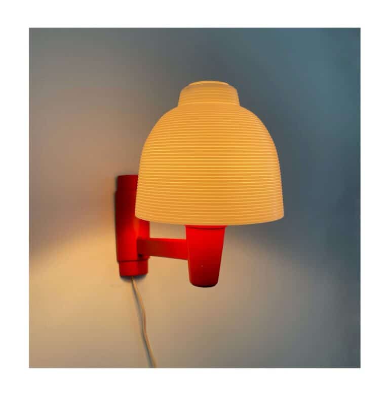Rare Rotaflex wall light, 1960s Studio Tout
