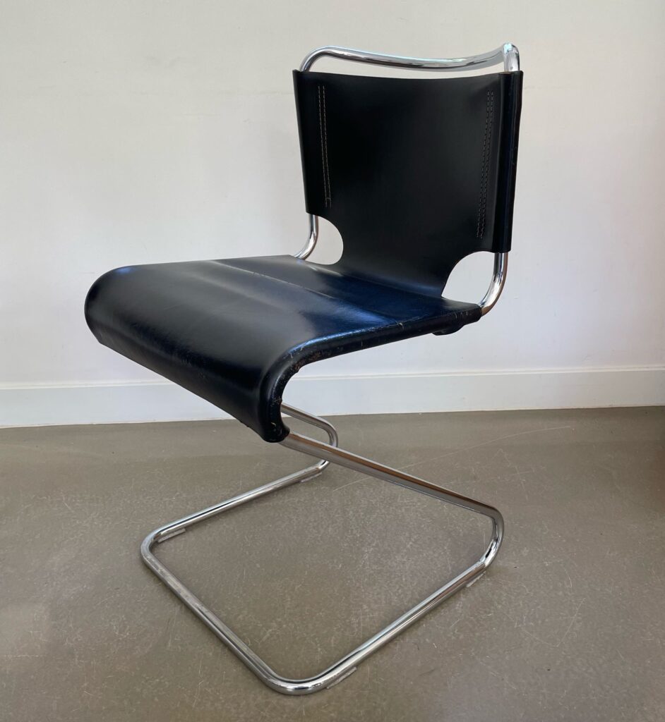 set of 2 dining chairs 'Biscia', designed by Pascal Mourgue for Steiner ...