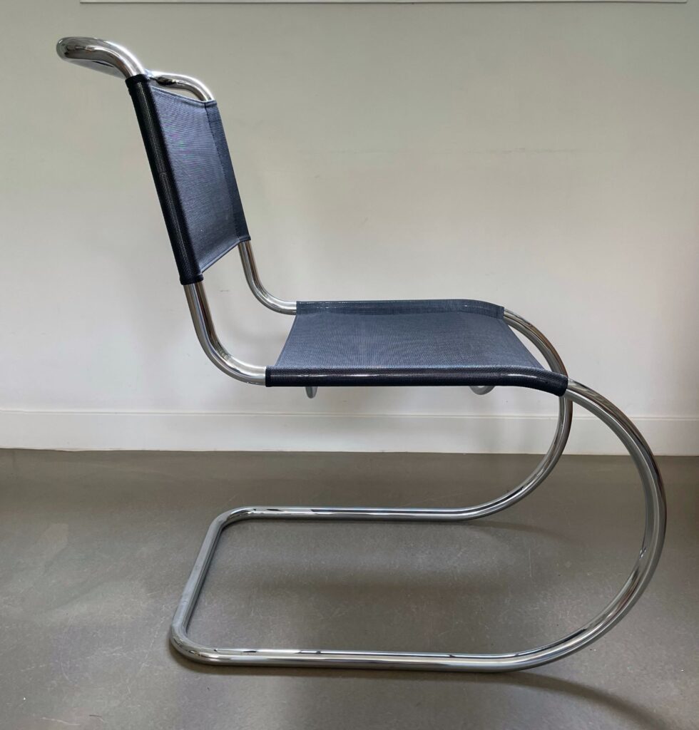 Cantilever chair, model S 533,design Mies van der Rohe for Thonet ...