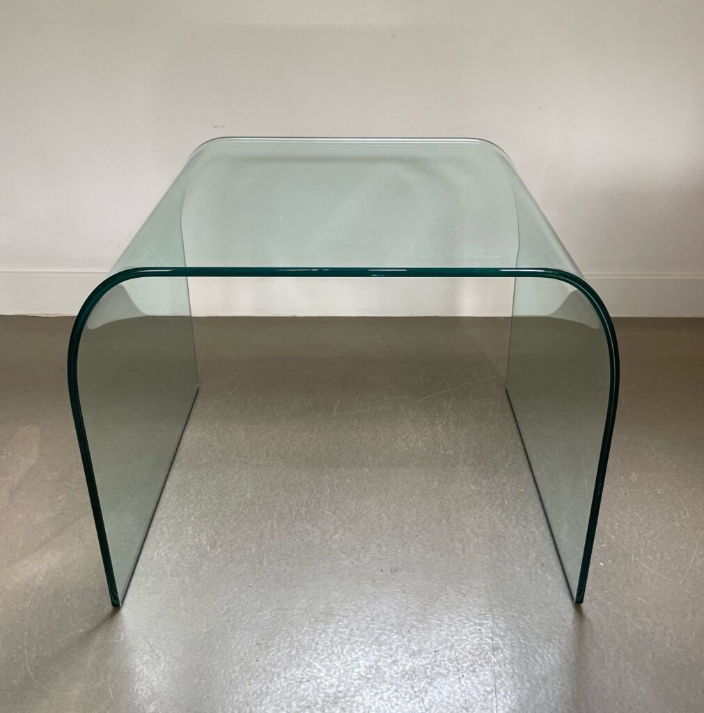 'Waterfall' side- or coffee table, Fiam, Italy, 1970s Studio Tout