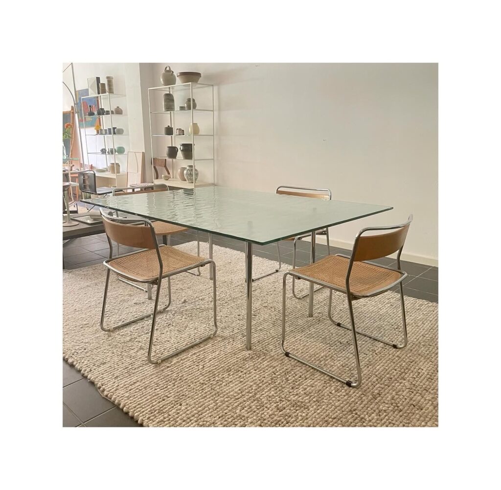 Table La Roche, model LC12 for Cassina, design Le Corbusier and Pierre ...